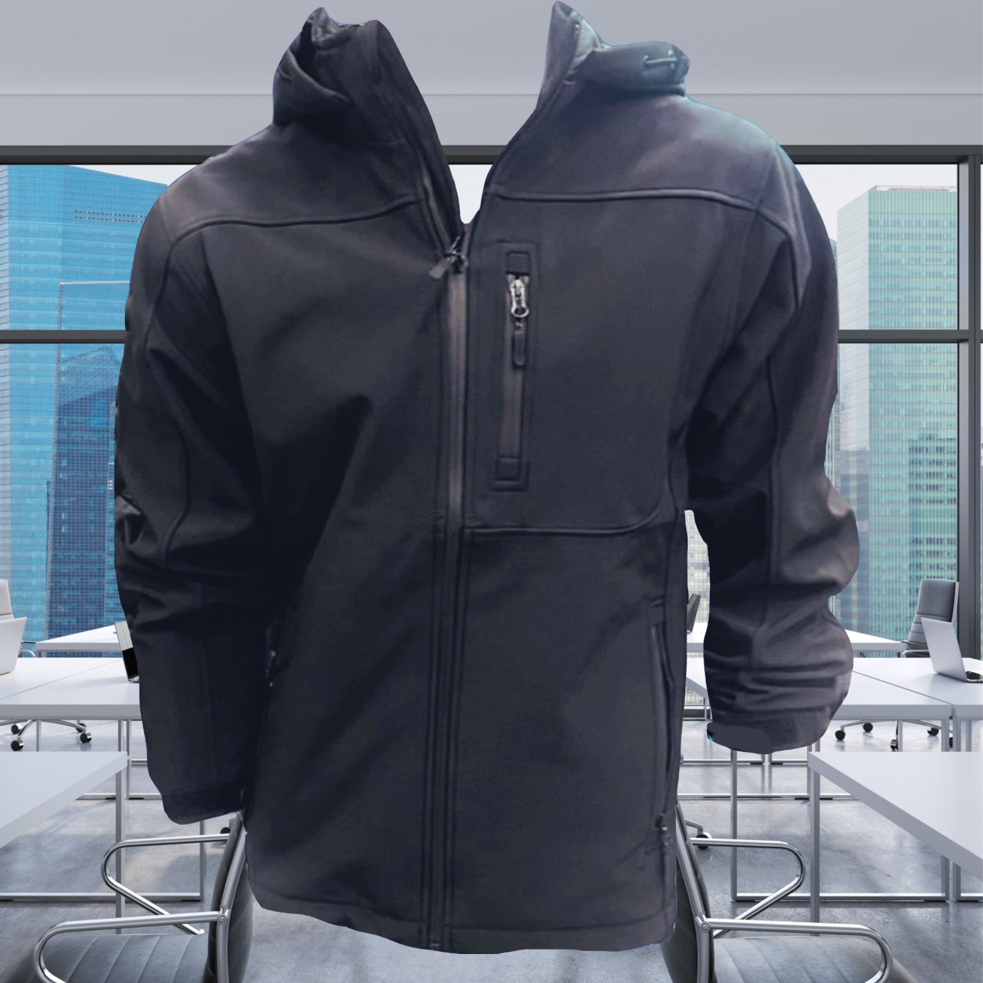 Casaca Softshell c/capuchon - Mr. Henry